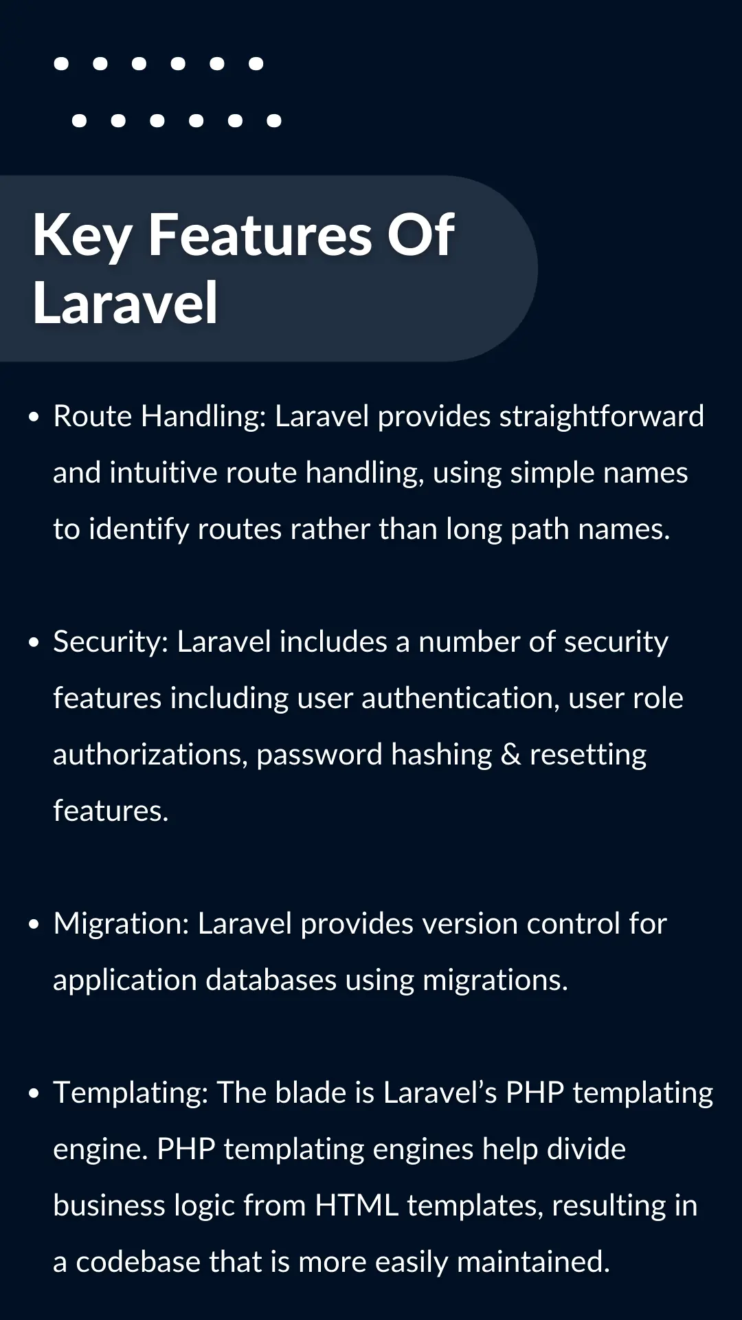Laravel PHP Framework | Why Should Use Laravel - Hostingseekers