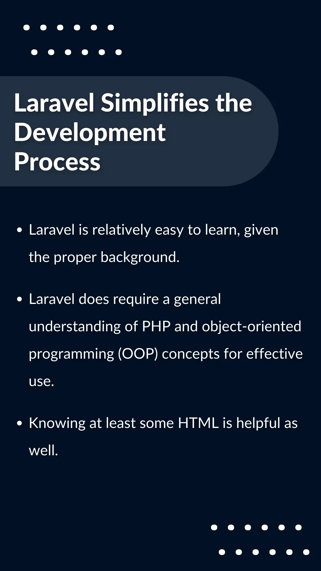 Laravel PHP Framework | Why Should Use Laravel - Hostingseekers