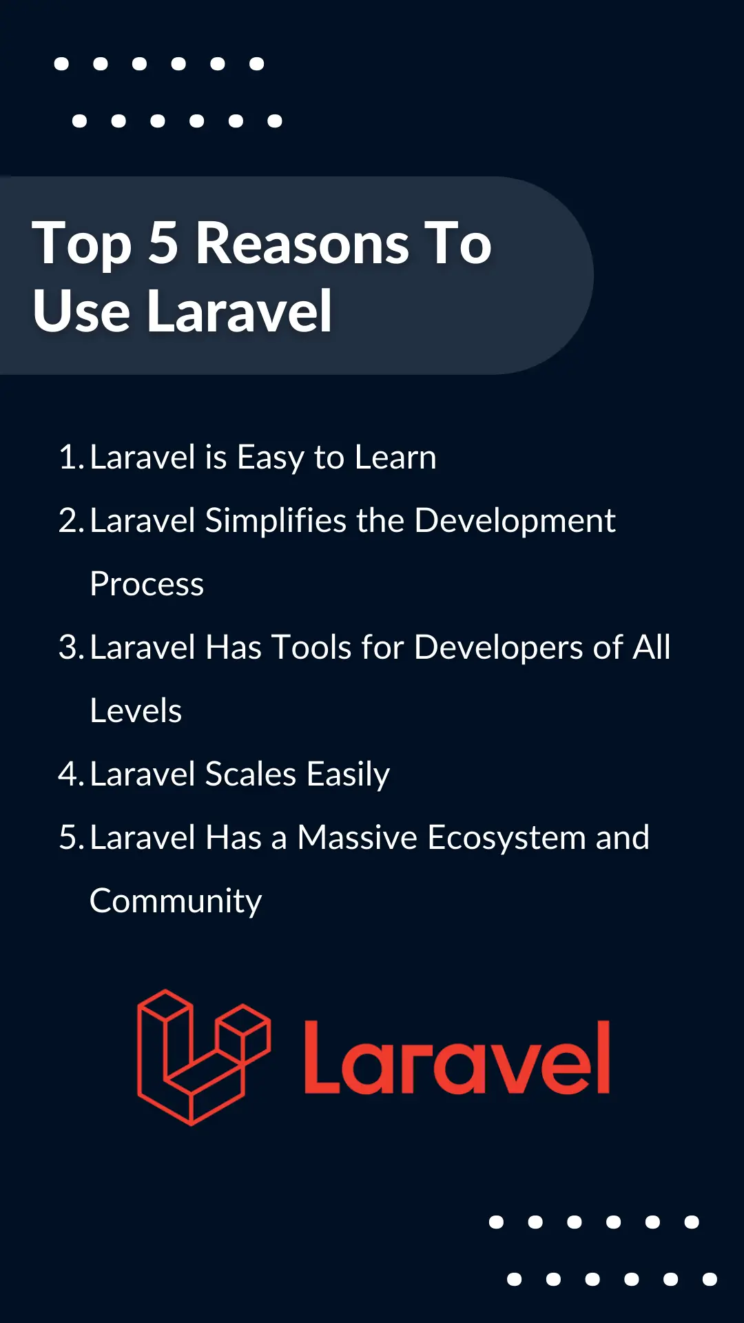 Laravel PHP Framework | Why Should Use Laravel - Hostingseekers