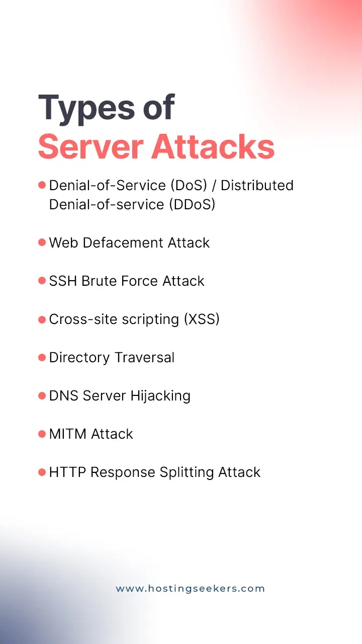 Web Servers and Types of Server Attacks