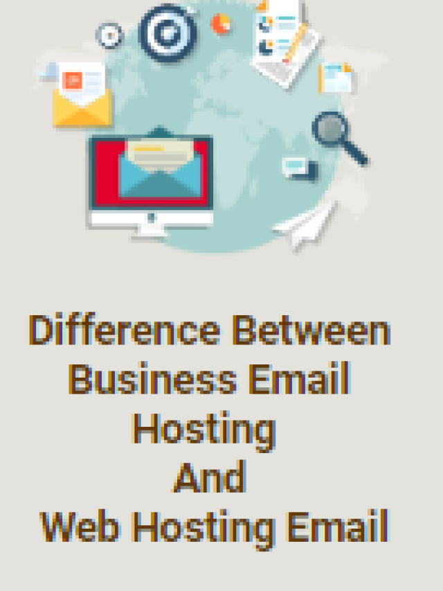 Difference Between Business Email Hosting and Web Hosting Email ...