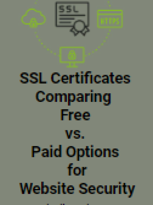 SSL Certificates: Comparing Free vs. Paid Options for Website Security ...