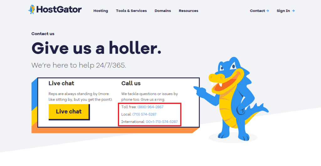 HostGator Customer Service 2025: Ways to Contact HostGator